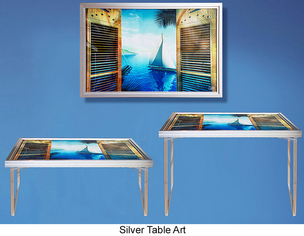 Table-Art with Interchangeable Pictures – Mark Watts Studios