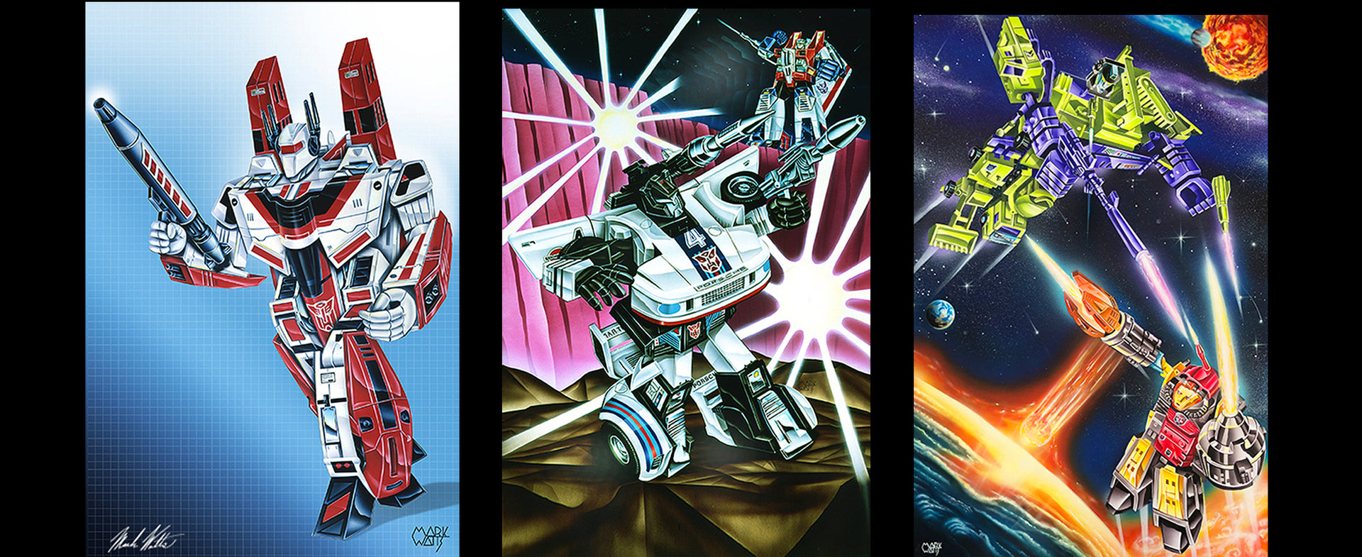 Mark Watts | Signed G1 Transformers Prints & Sketches – Mark Watts Studios