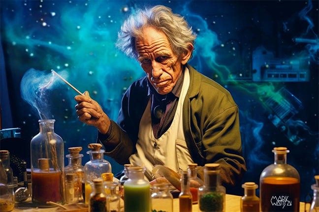 Mark Watts AI / Keith Richards the Scientist – Mark Watts Studios