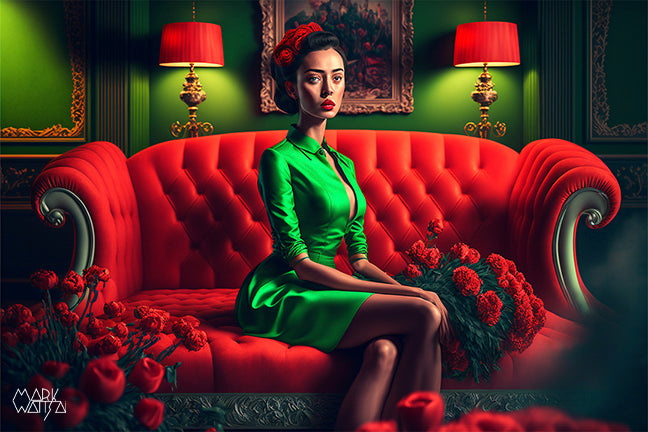 Mark Watts AI / She is Waiting – Mark Watts Studios