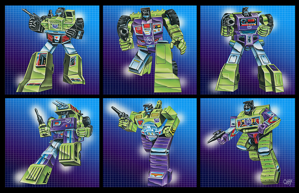 Construction Group Set Transformers: By Artist Mark Watts – Mark Watts ...