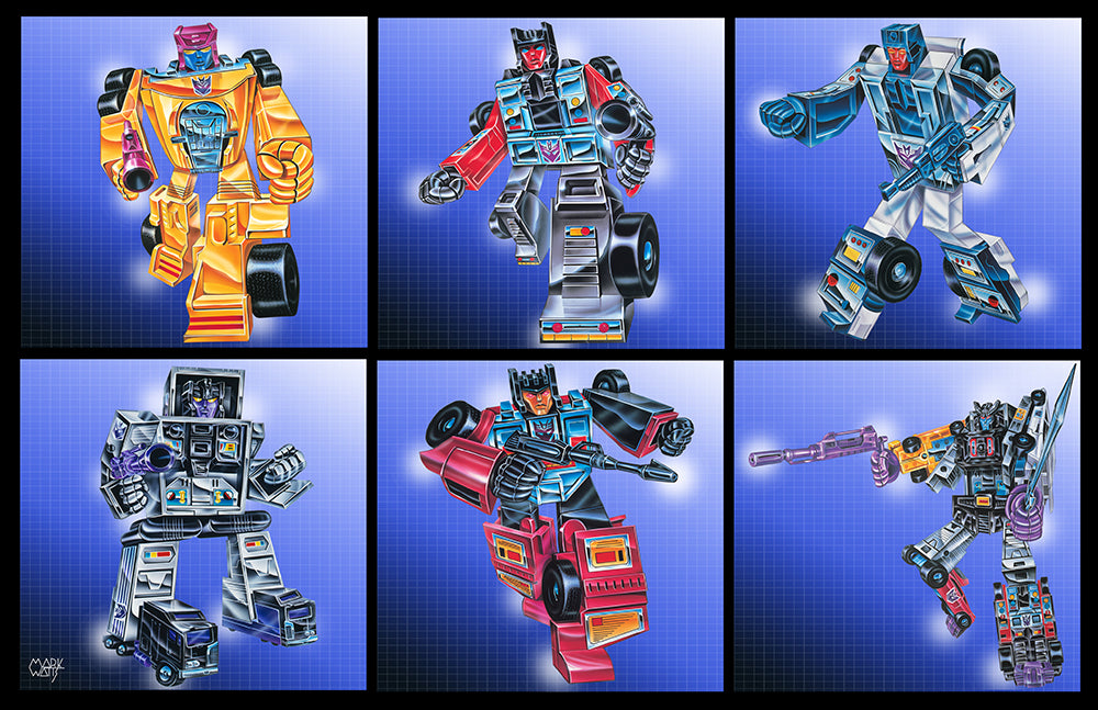 Deceptions Group Set Transformers: By Artist Mark Watts – Mark Watts ...