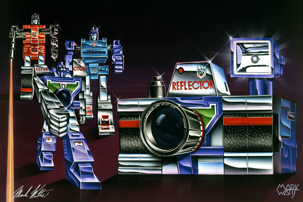 Transformer Reflector : By Artist Mark Watts – Mark Watts Studios