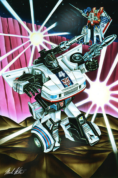 Transformer Scene 3 : By Artist Mark Watts – Mark Watts Studios